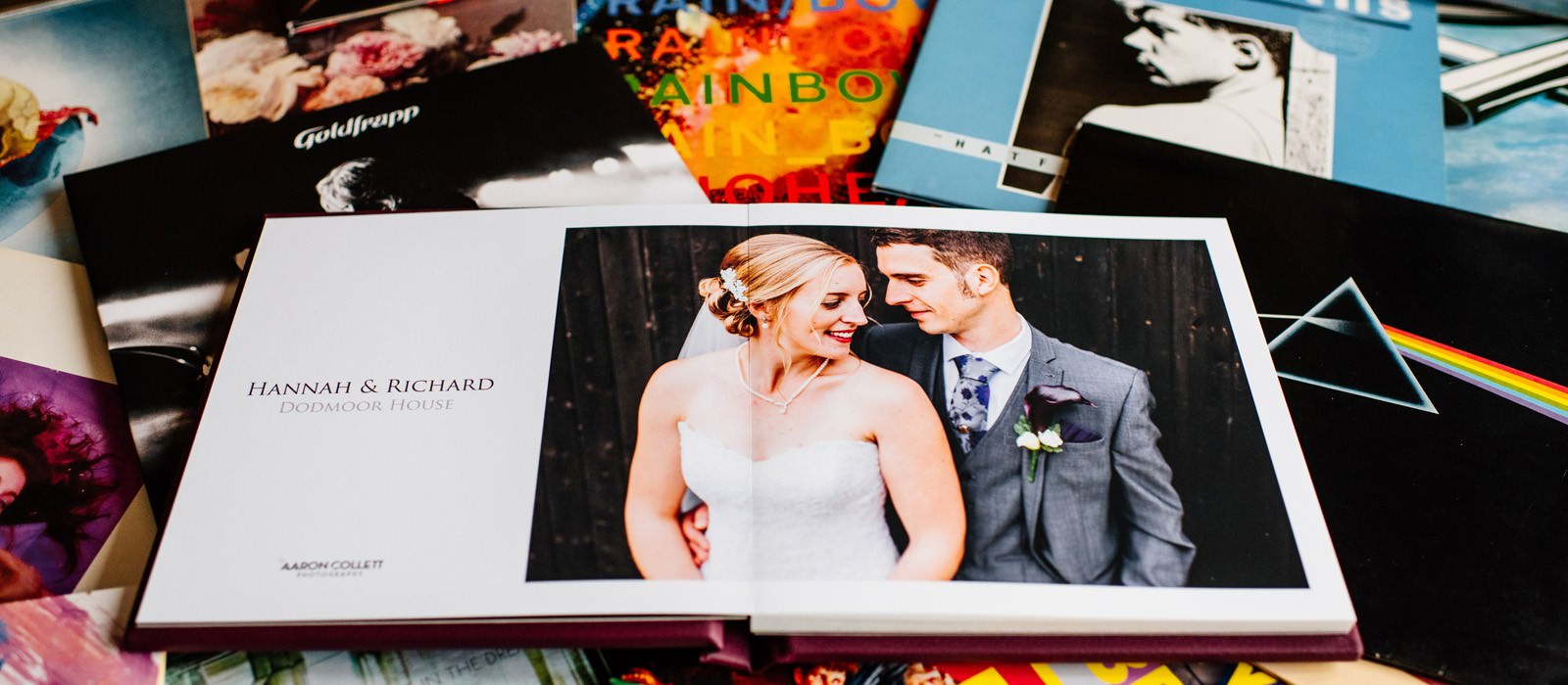 Wedding Albums from Aaron Collett Photography